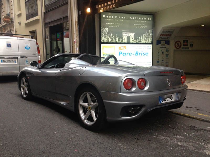 360 MODENA SPIDER acheter avec Beaumont Automobile